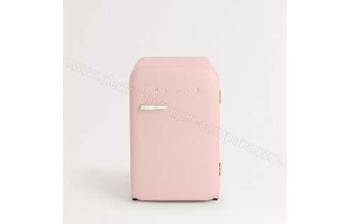 CREATE Retro Fridge 107L Marbre Rose - Fiche technique, prix et avis